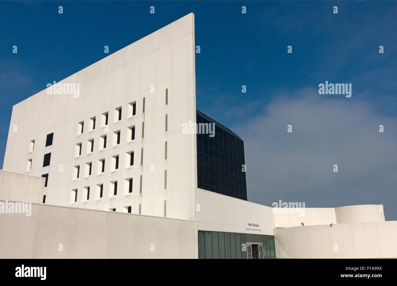John F Kennedy presidential library and museum Stock Photo - Alamy