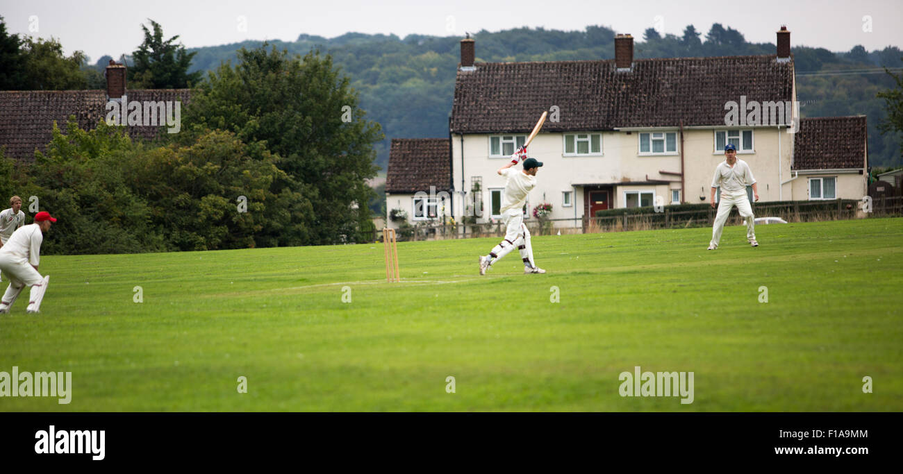 Cricket bat ball stumps hi-res stock photography and images - Alamy