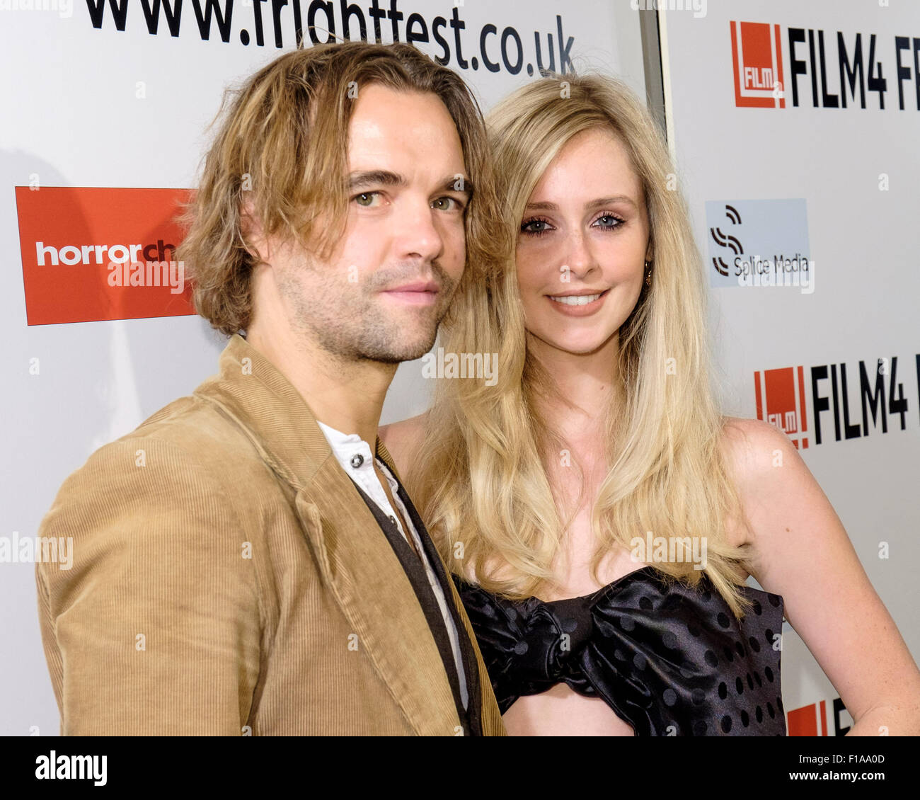 Diane Vickers and Rupert Hill attends the Frightfest 2015 on 31/08/2015 ...