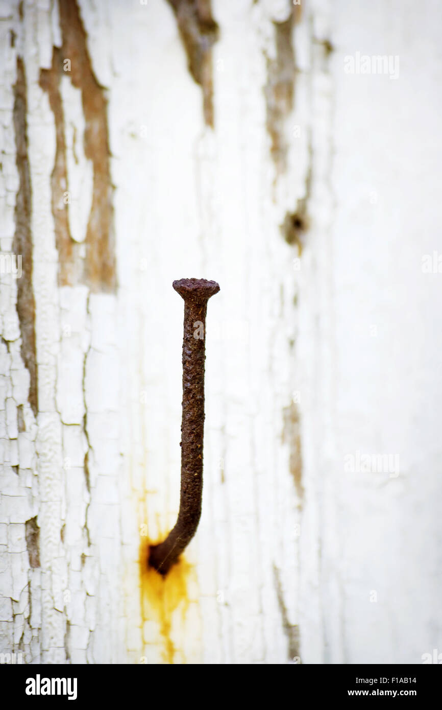 Grunge bent steel old hi-res stock photography and images - Alamy