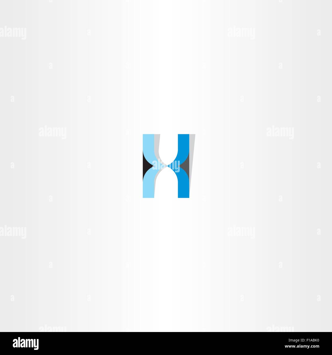blue black letter h logotype design logo Stock Vector Image & Art - Alamy