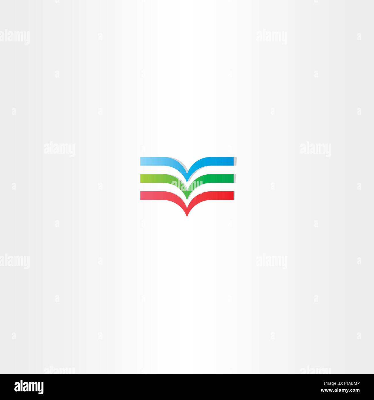 colorful book logo icon element sign symbol Stock Vector Image & Art ...