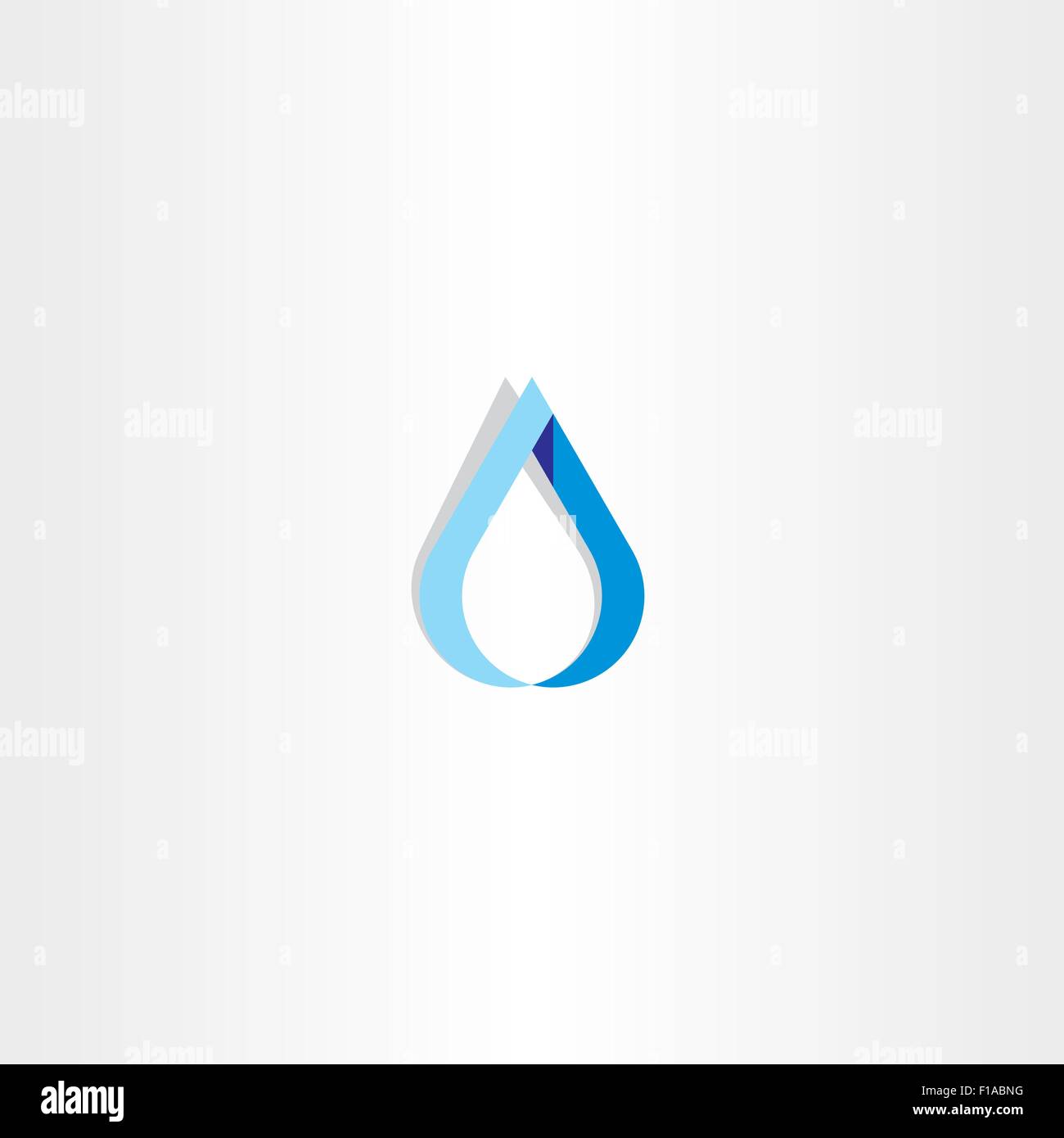 Raindrop logo template hi-res stock photography and images - Alamy