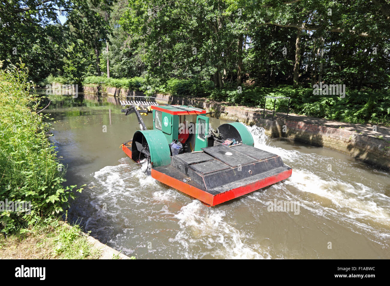 The Basingstoke Canal, England UK Stock Photo - Alamy