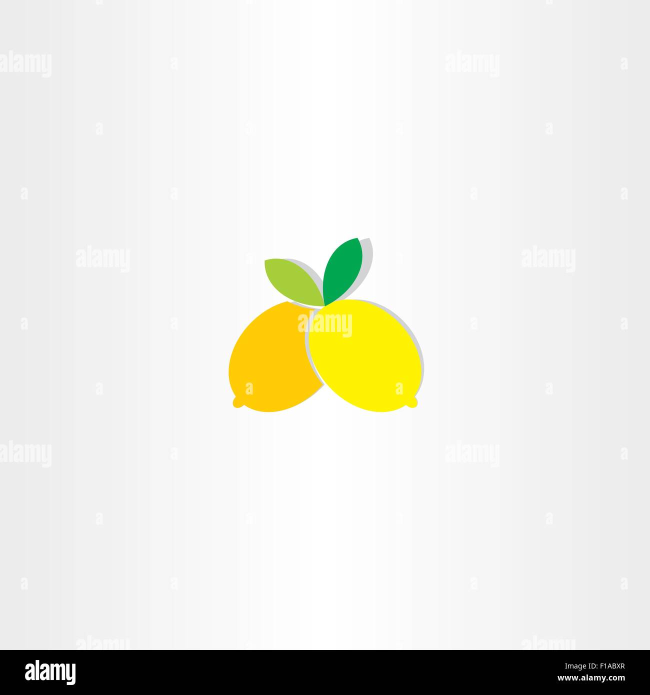 lemon vector icon design symbol fruit Stock Vector Image & Art - Alamy