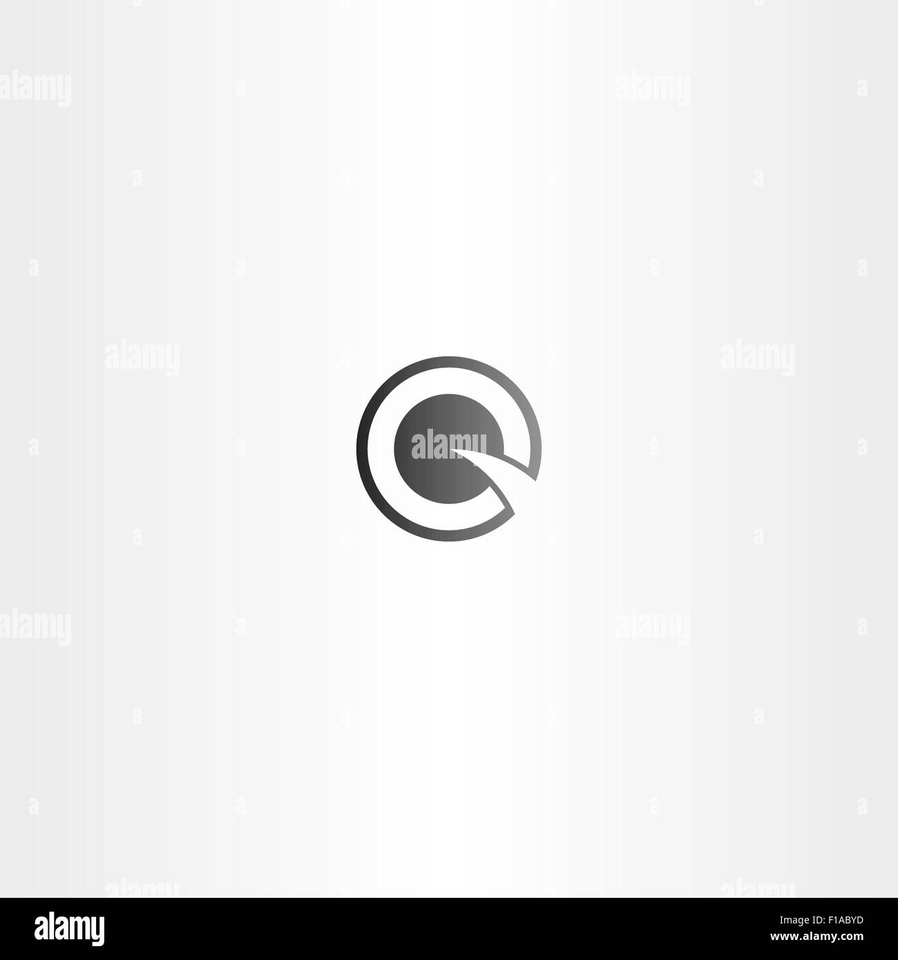 letter q black sign logo element design symbol Stock Vector Image & Art ...