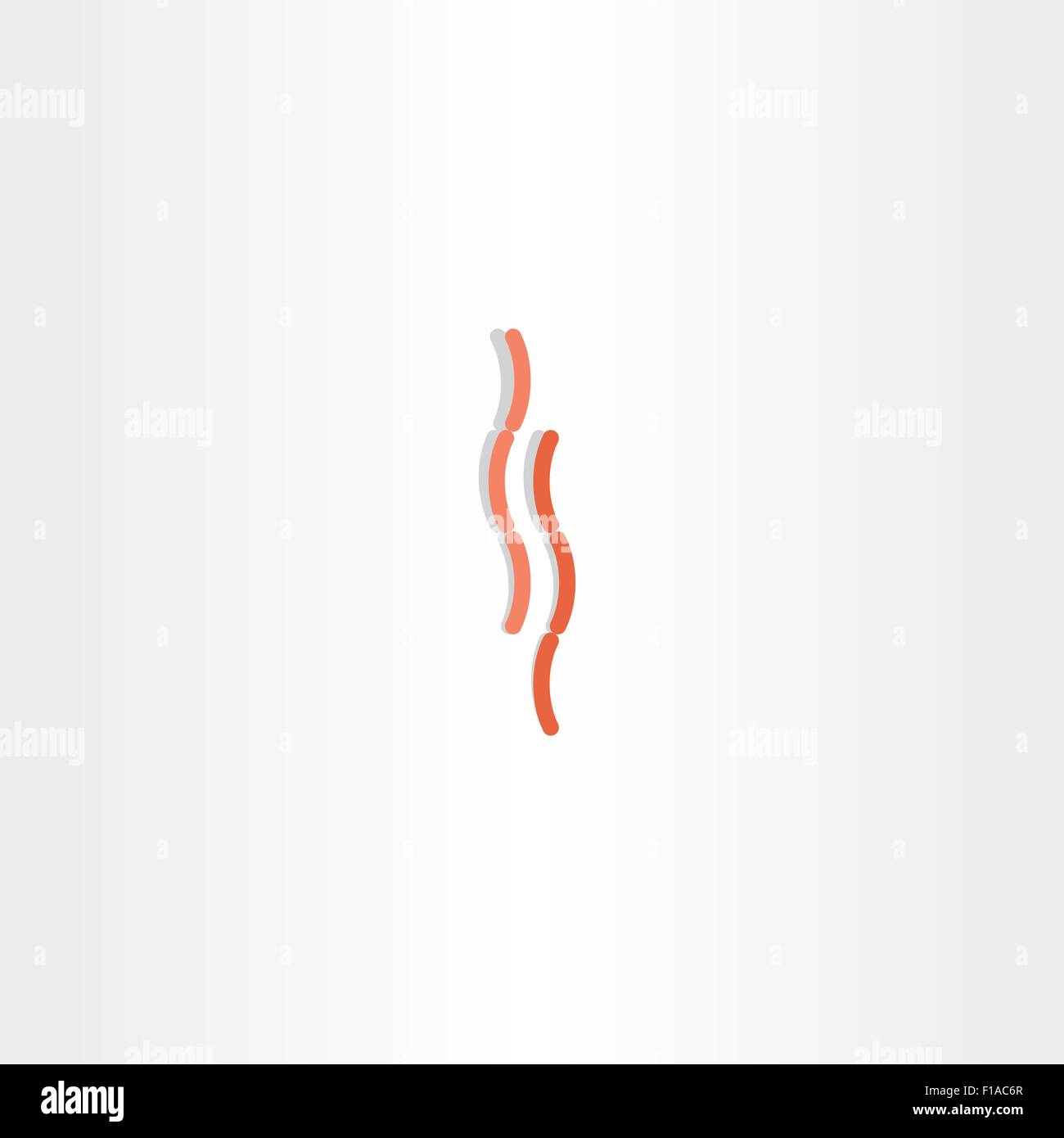 sausage vector icon sign design label Stock Vector Image & Art - Alamy