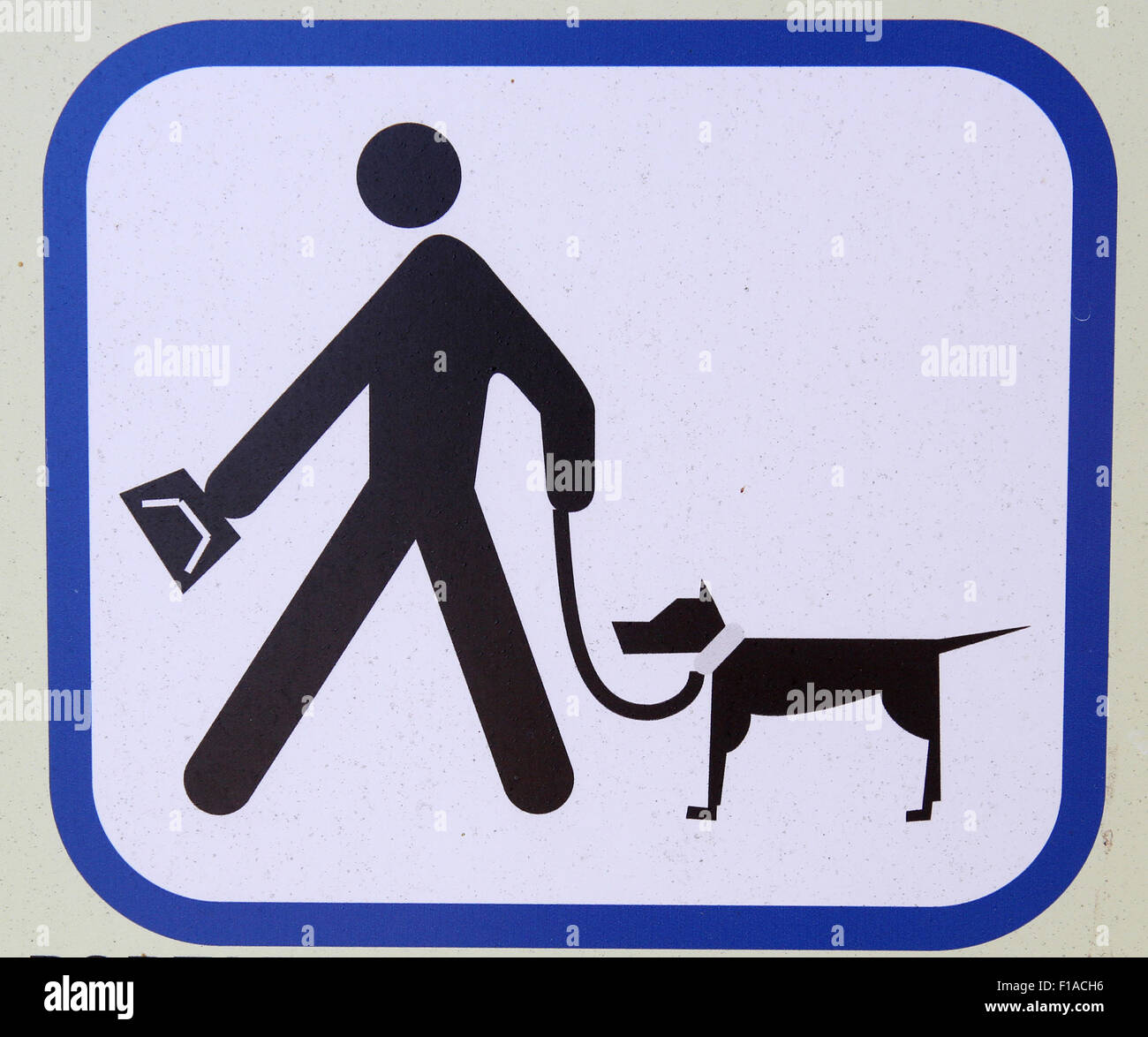 Leash sign hi-res stock photography and images - Alamy