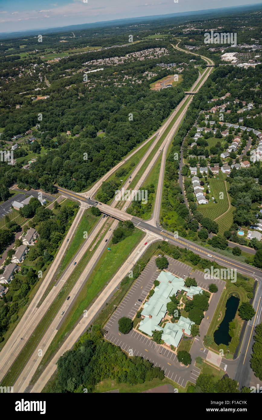Highway interchange hi-res stock photography and images - Alamy