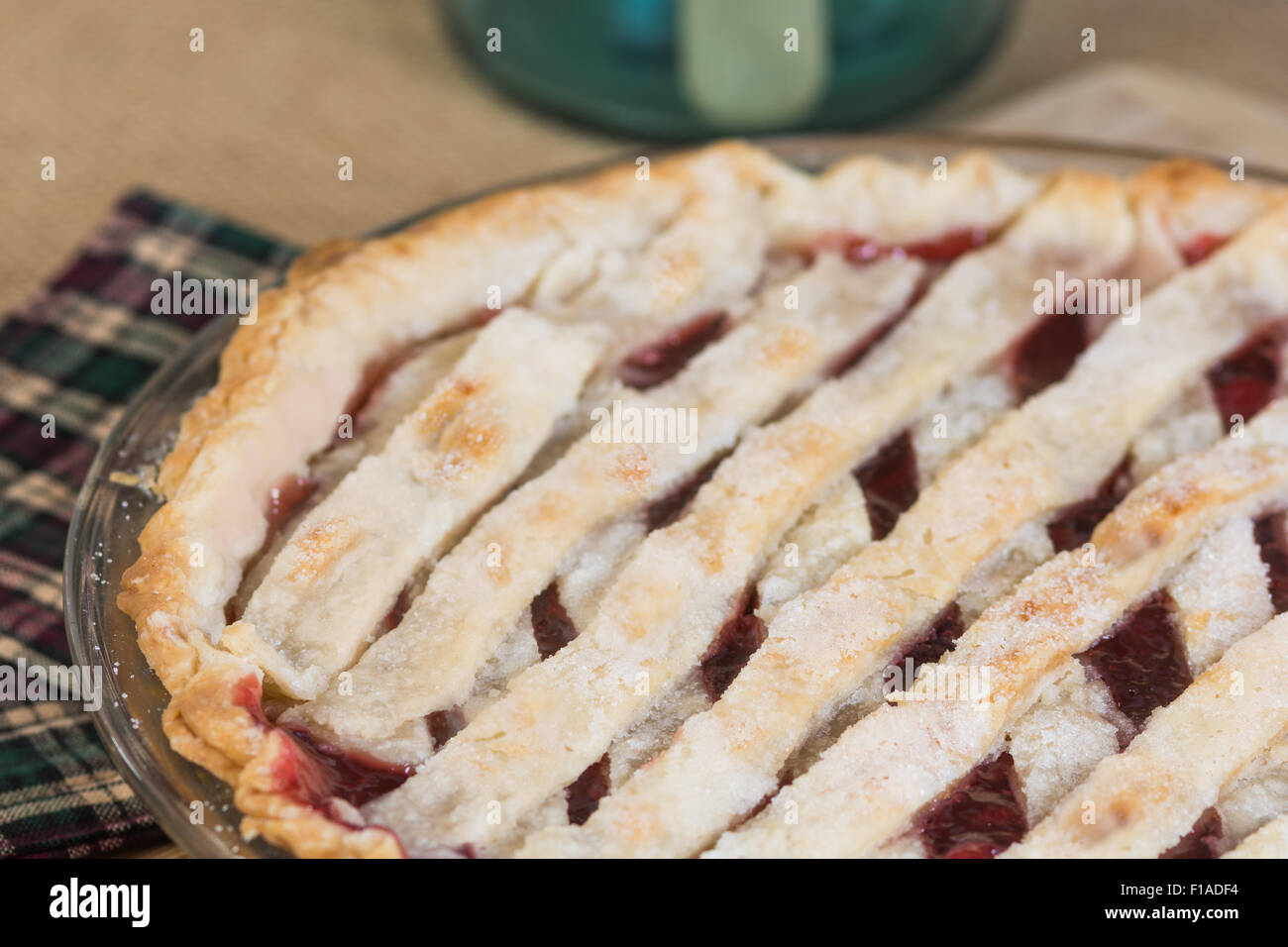 Cherry pie hi-res stock photography and images - Alamy
