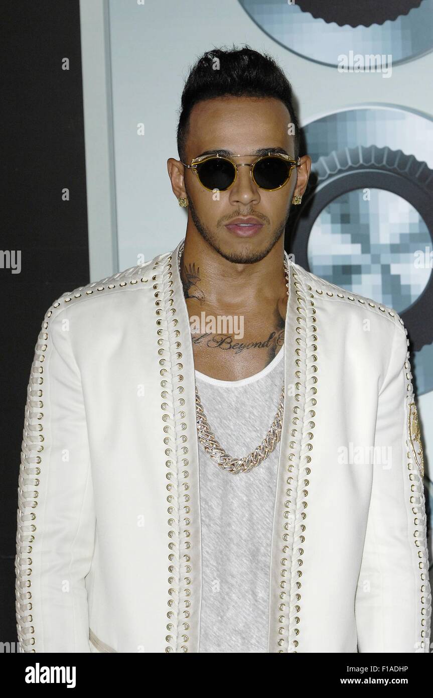 Los Angeles, CA, USA. 30th Aug, 2015. Louis Hamilton at arrivals for ...