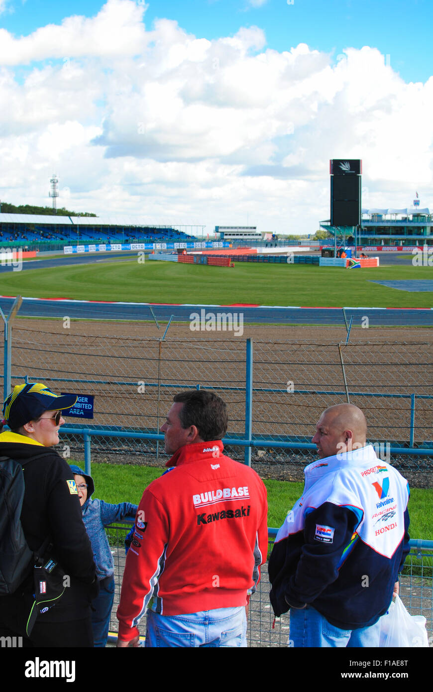 Silverstone race fans Stock Photo - Alamy