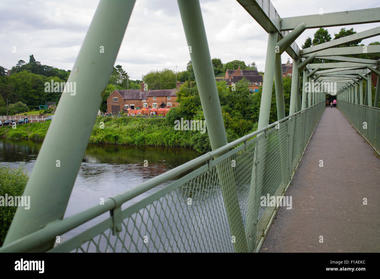Arley footbridge hi-res stock photography and images - Alamy