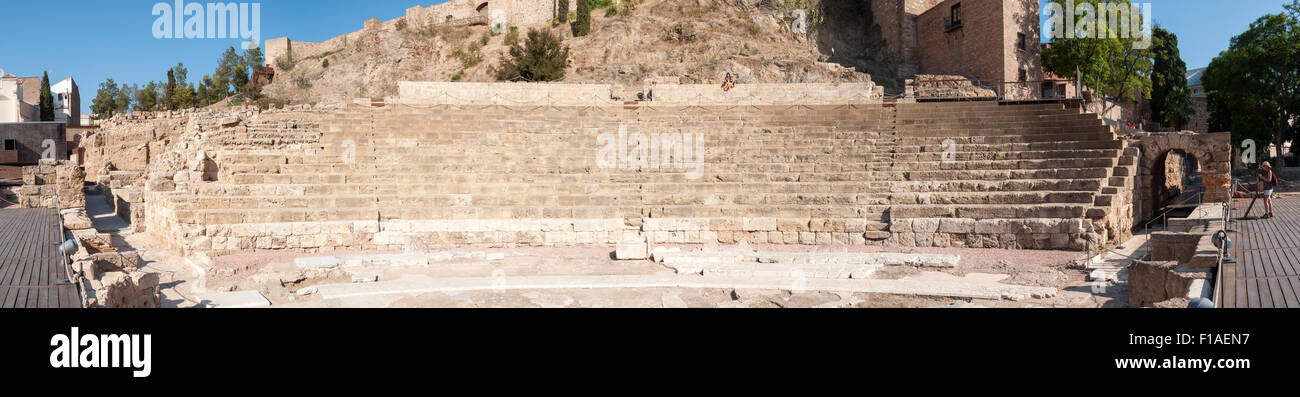 Roman amphitheatre malaga costa hi-res stock photography and images - Alamy