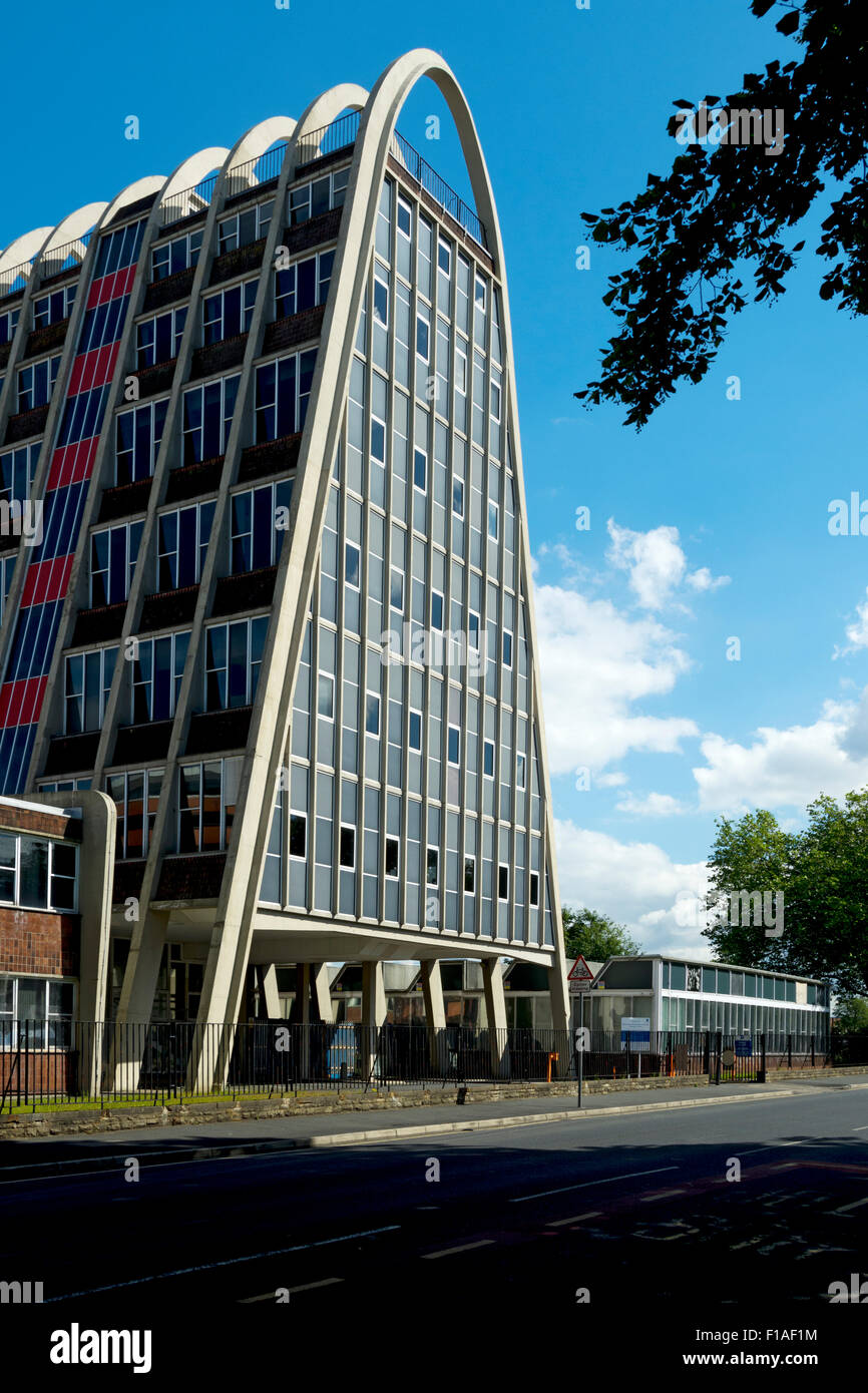The Hollings Building, known as the 'Toast Rack', Old Hall Lane ...