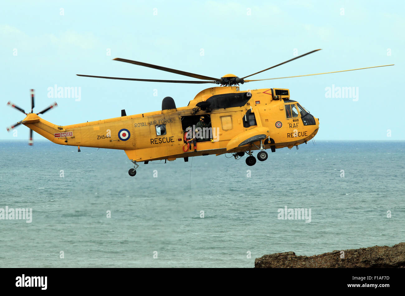 Westland Sea King Helicopter Stock Photo - Alamy