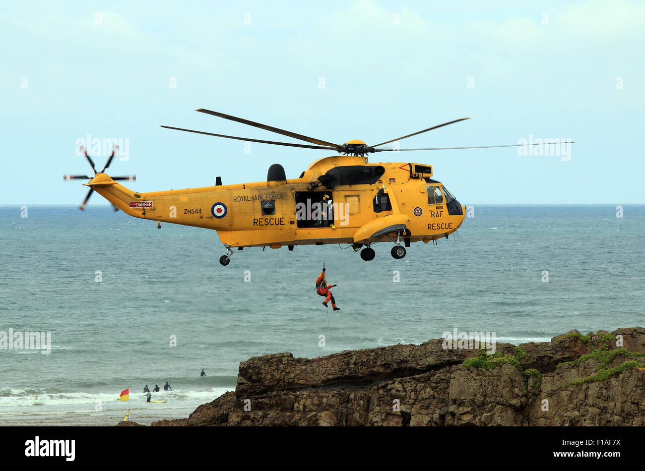 Westland Sea King Helicopter Stock Photo - Alamy