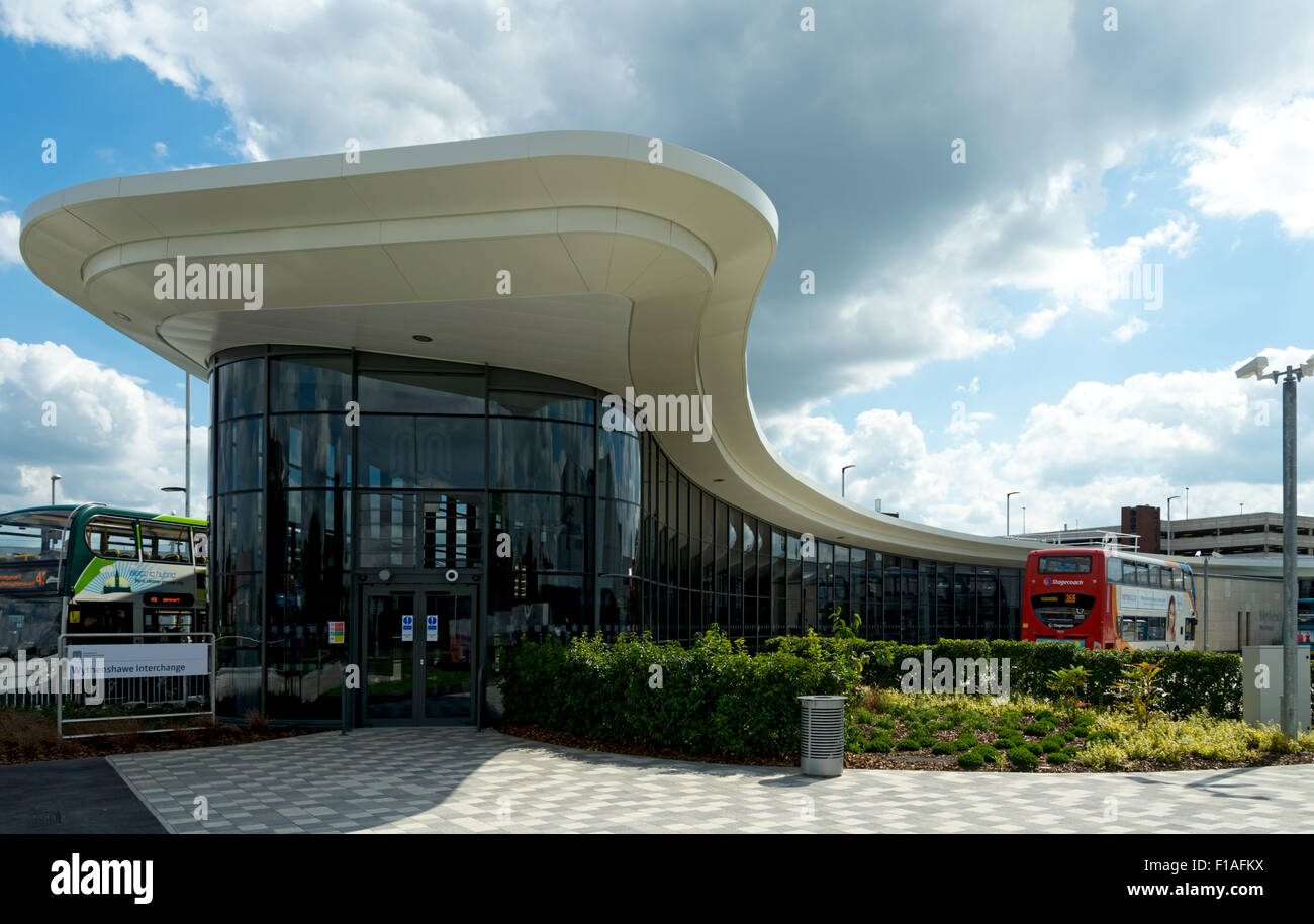 Wythenshawe Transport Interchange building, Wythenshawe, Manchester ...