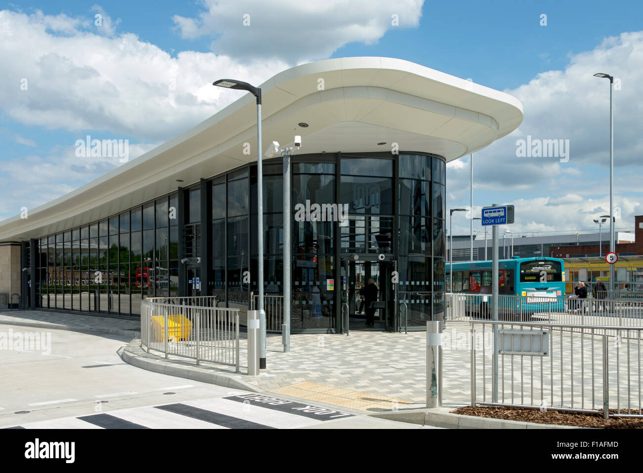 Wythenshawe Transport Interchange building, Wythenshawe, Manchester ...