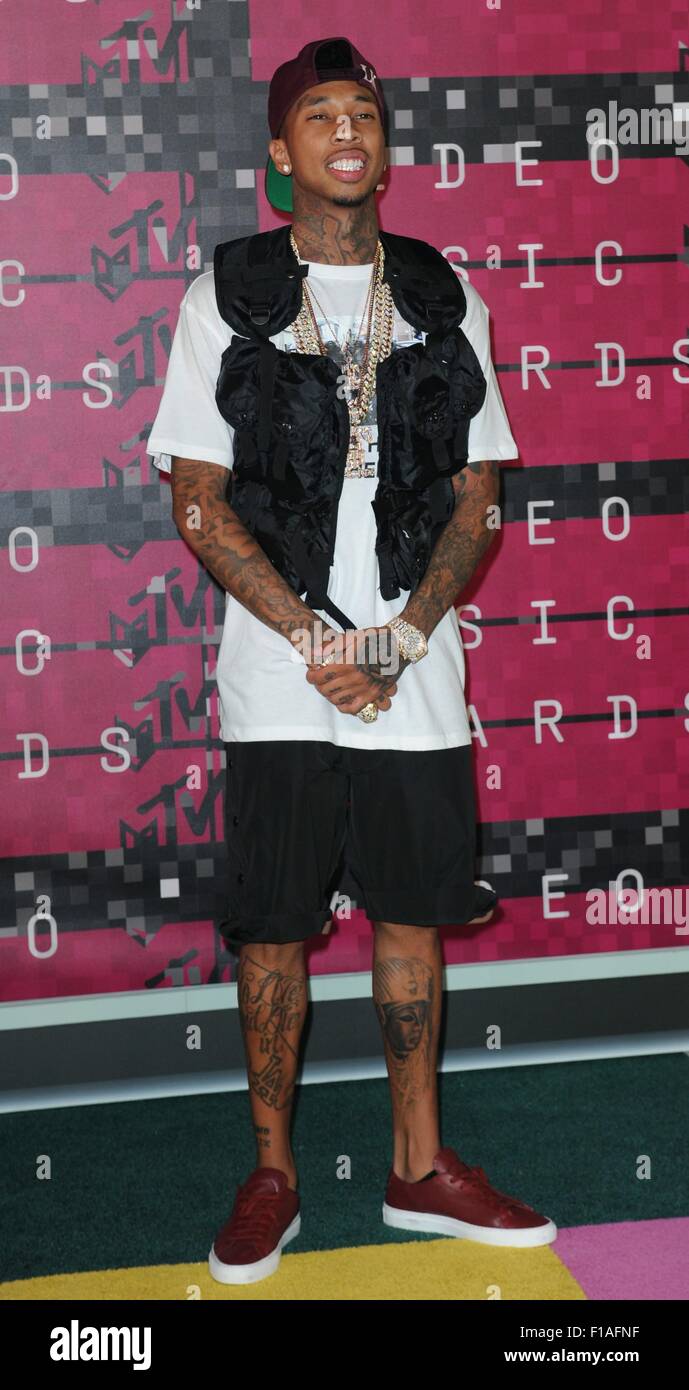 Los Angeles, CA, USA. 30th Aug, 2015. Tyga at arrivals for MTV Video ...