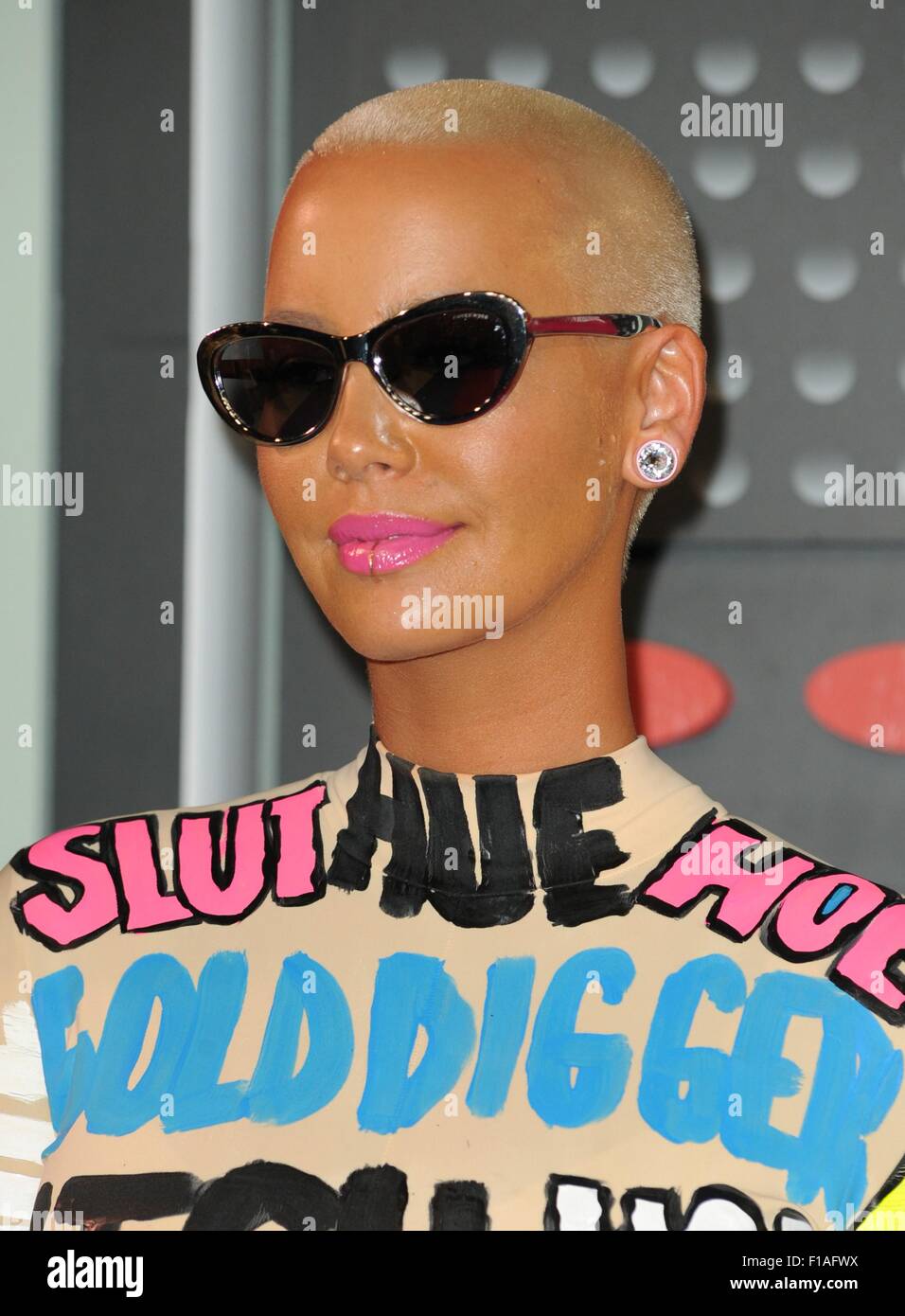 Los Angeles, CA, USA. 30th Aug, 2015. Amber Rose at arrivals for MTV ...