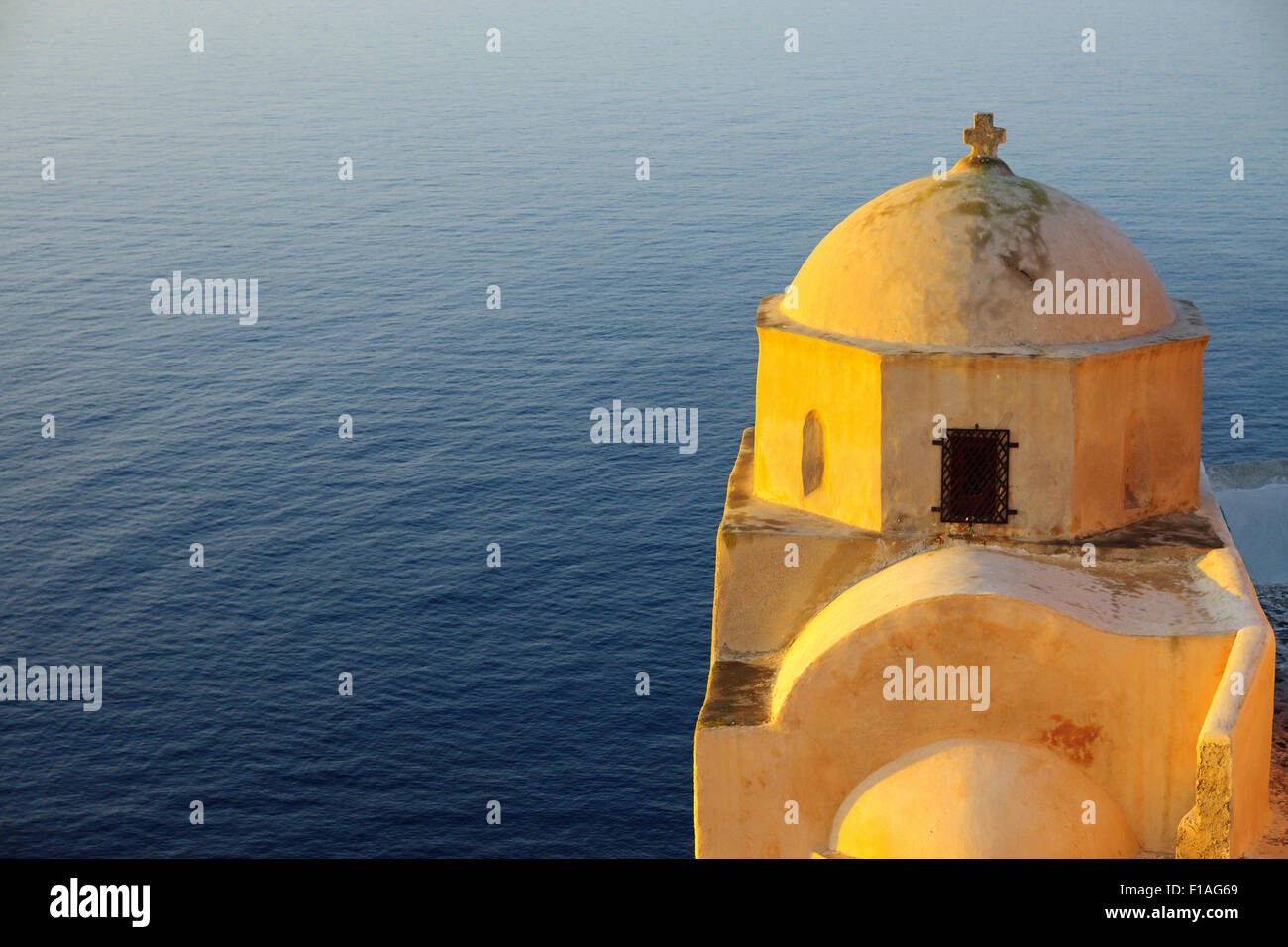 Old castle in oia hi-res stock photography and images - Alamy