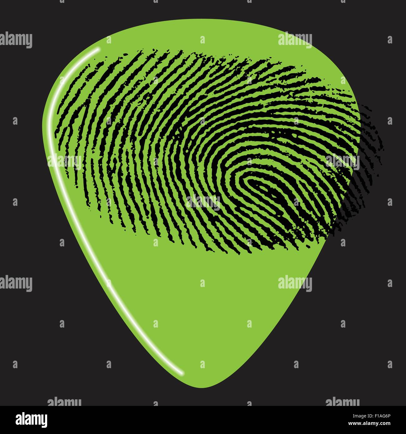Plectrum shape Stock Vector Images - Alamy
