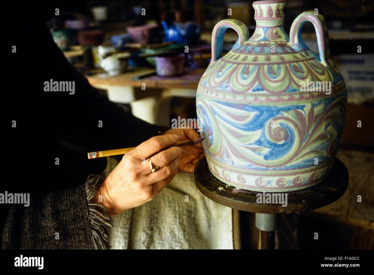 Porches pottery studio. Algarve. Portugal. Europe Stock Photo - Alamy