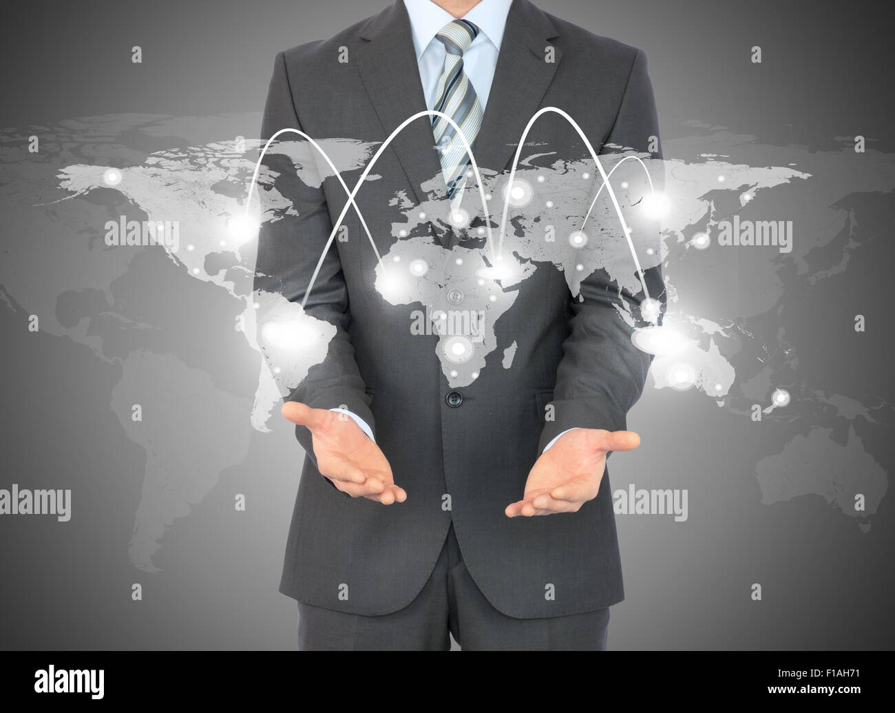 Map in hands hi-res stock photography and images - Alamy
