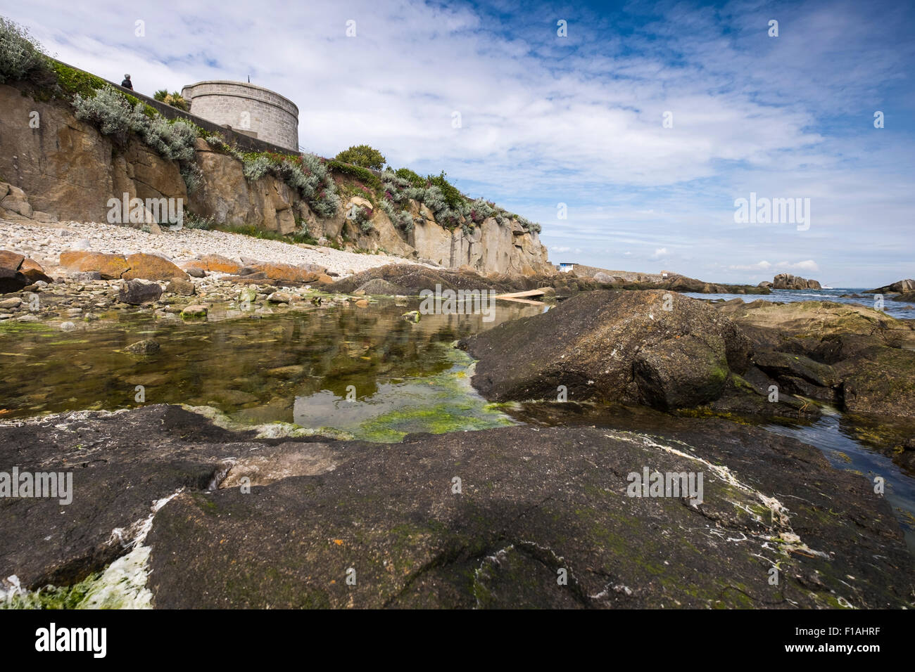 Sandycove Martello Tower, now the James Joyce museum, where he spent ...