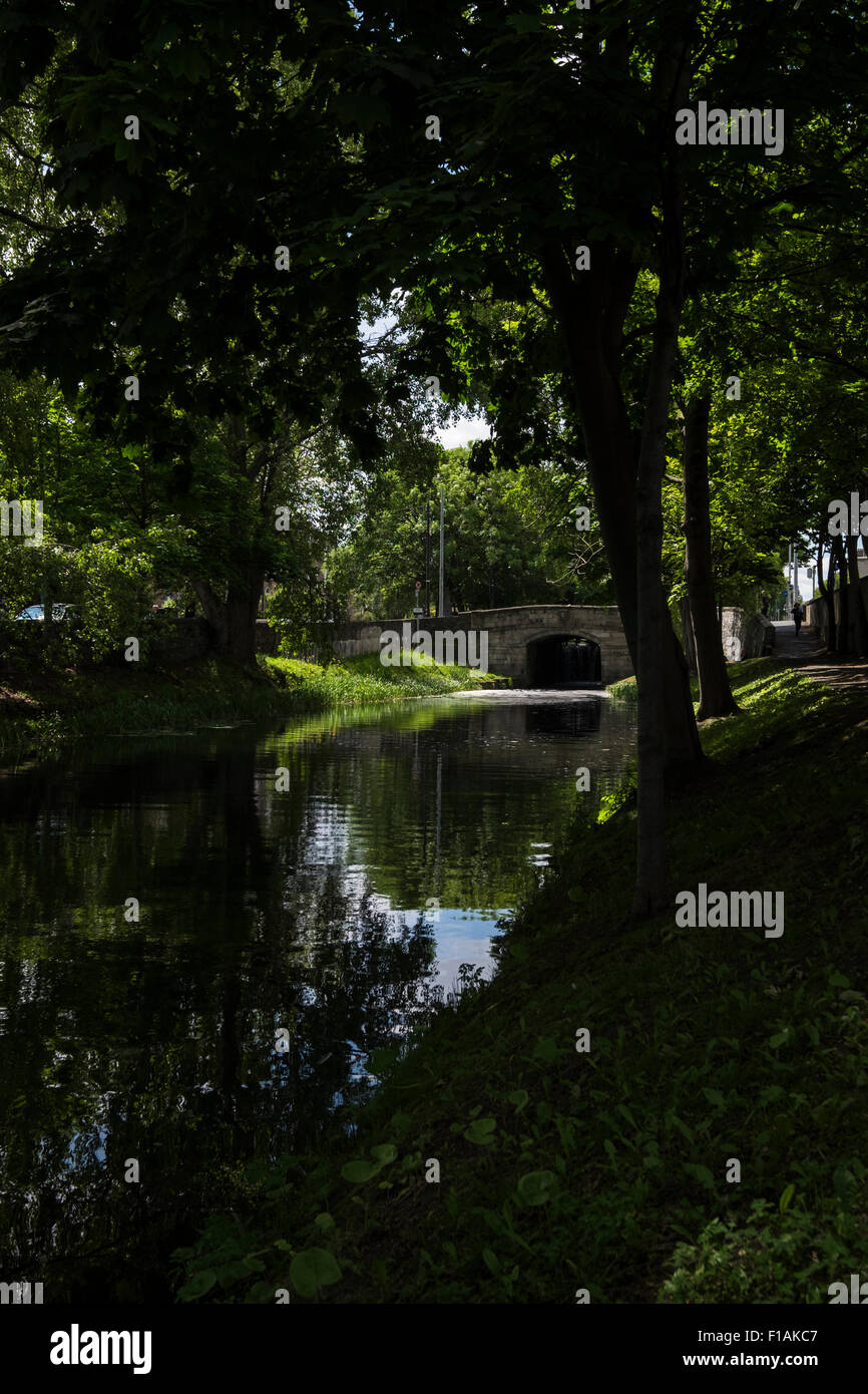 Mount street bridge on the Grand Canal, Dublin. Scene of fierce ...