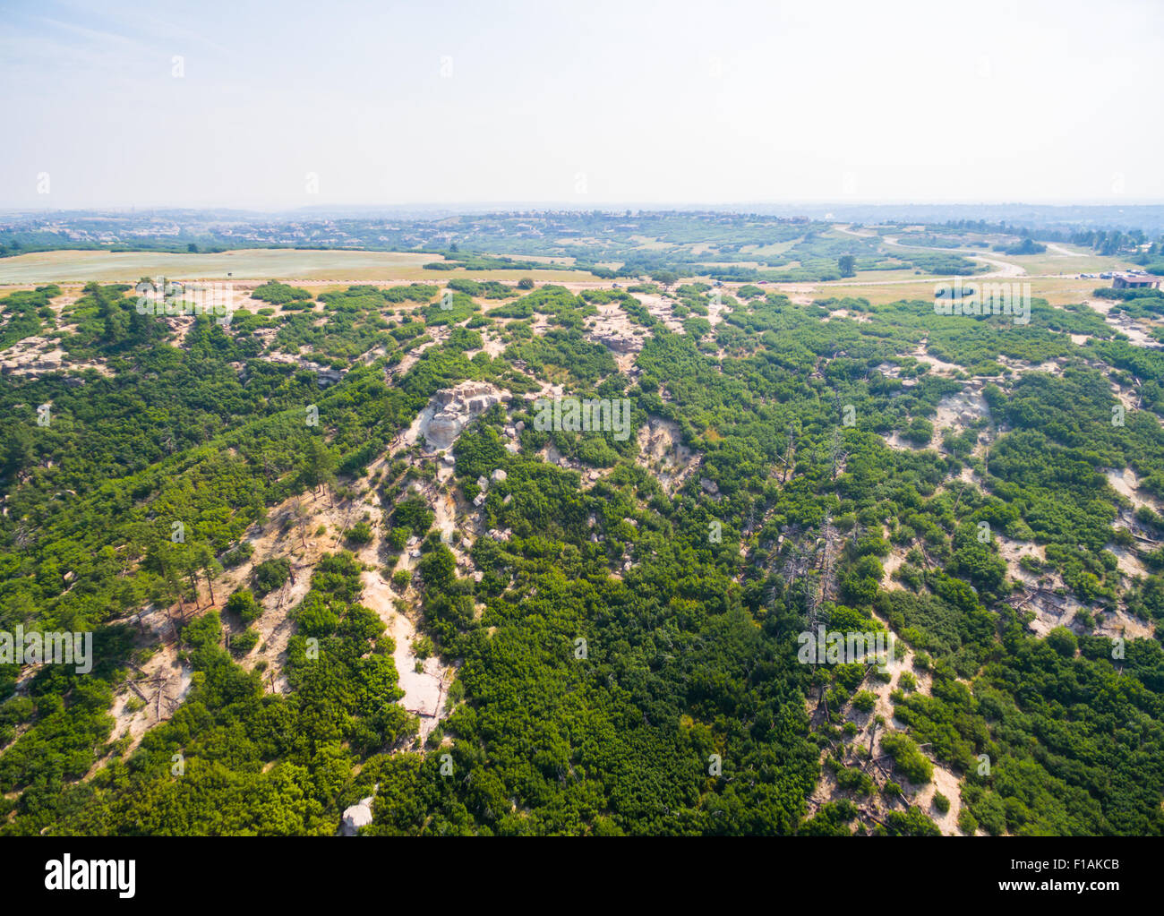 Suburban park with nature viewing trails Stock Photo - Alamy