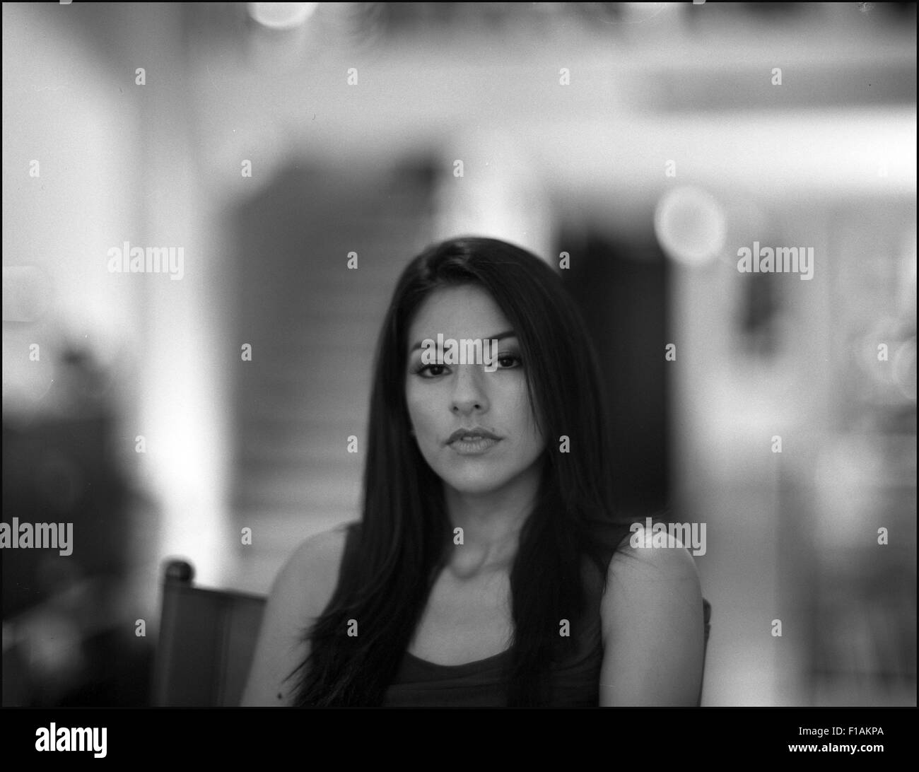 Los Angeles, CALIFORNIA, USA. 17th Aug, 2015. Actress Tracy Perez posses for a picture during an ...