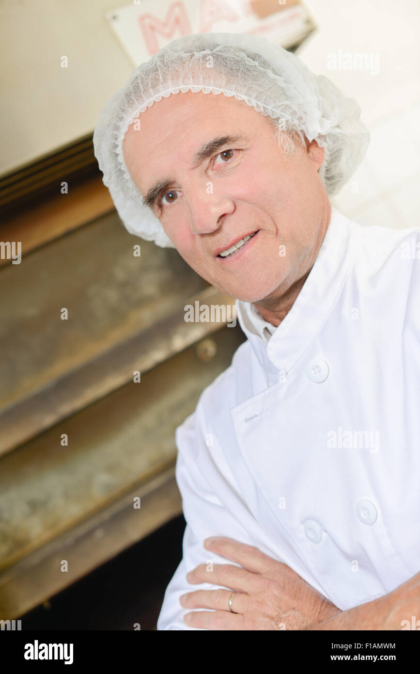 Happy proud cook hat hi-res stock photography and images - Alamy