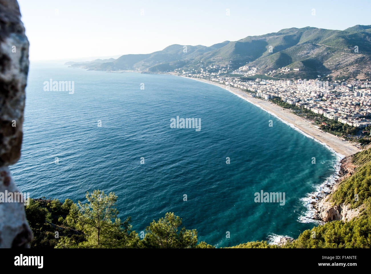 city harbor of Alanya Stock Photo - Alamy