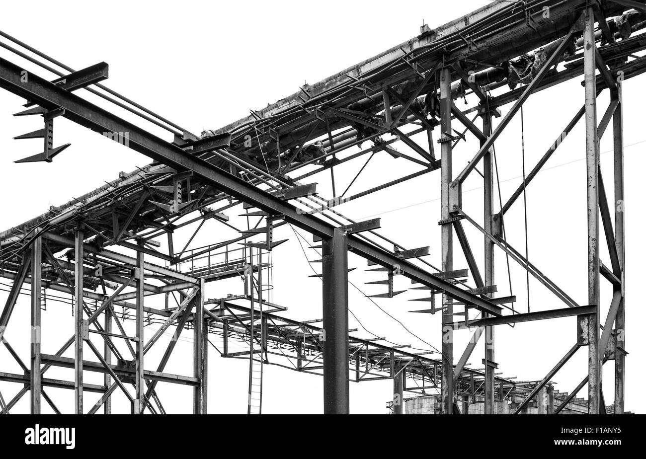 Steel pipeline Black and White Stock Photos & Images - Alamy