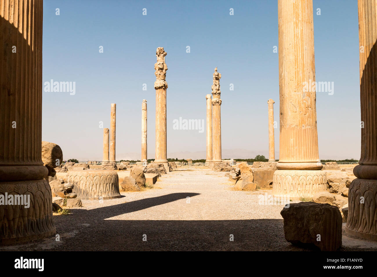Ancient city of Persepolis in Iran near Shiraz Stock Photo - Alamy