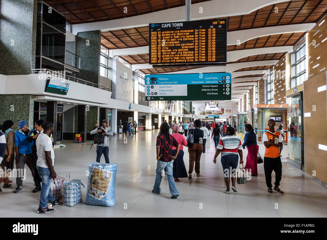 Passengers station africa hi-res stock photography and images - Alamy