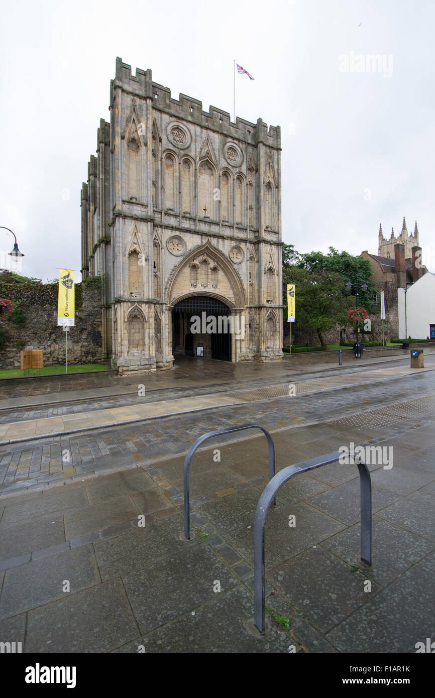 The Abbey Gate in Bury St Edmunds Stock Photo - Alamy