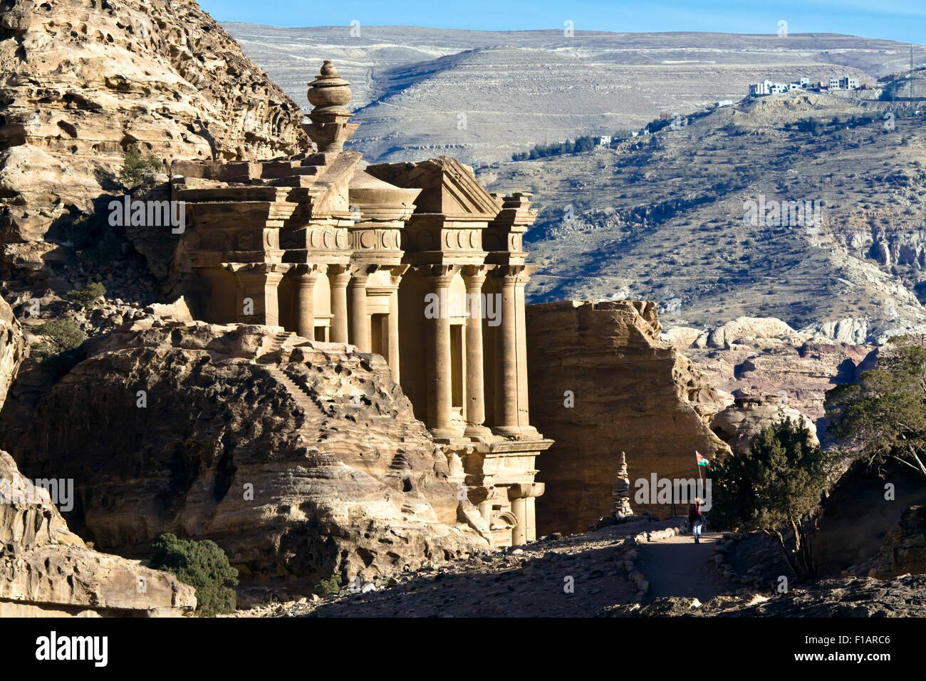 Monastery petra hi-res stock photography and images - Alamy