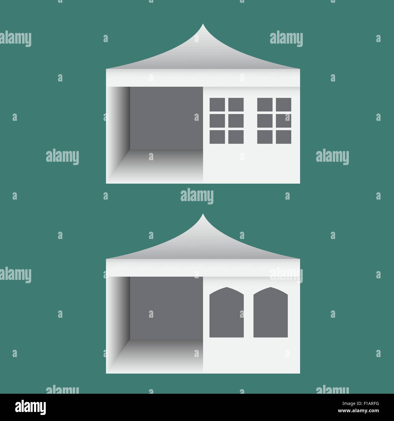 Trade tent Stock Vector Images - Alamy