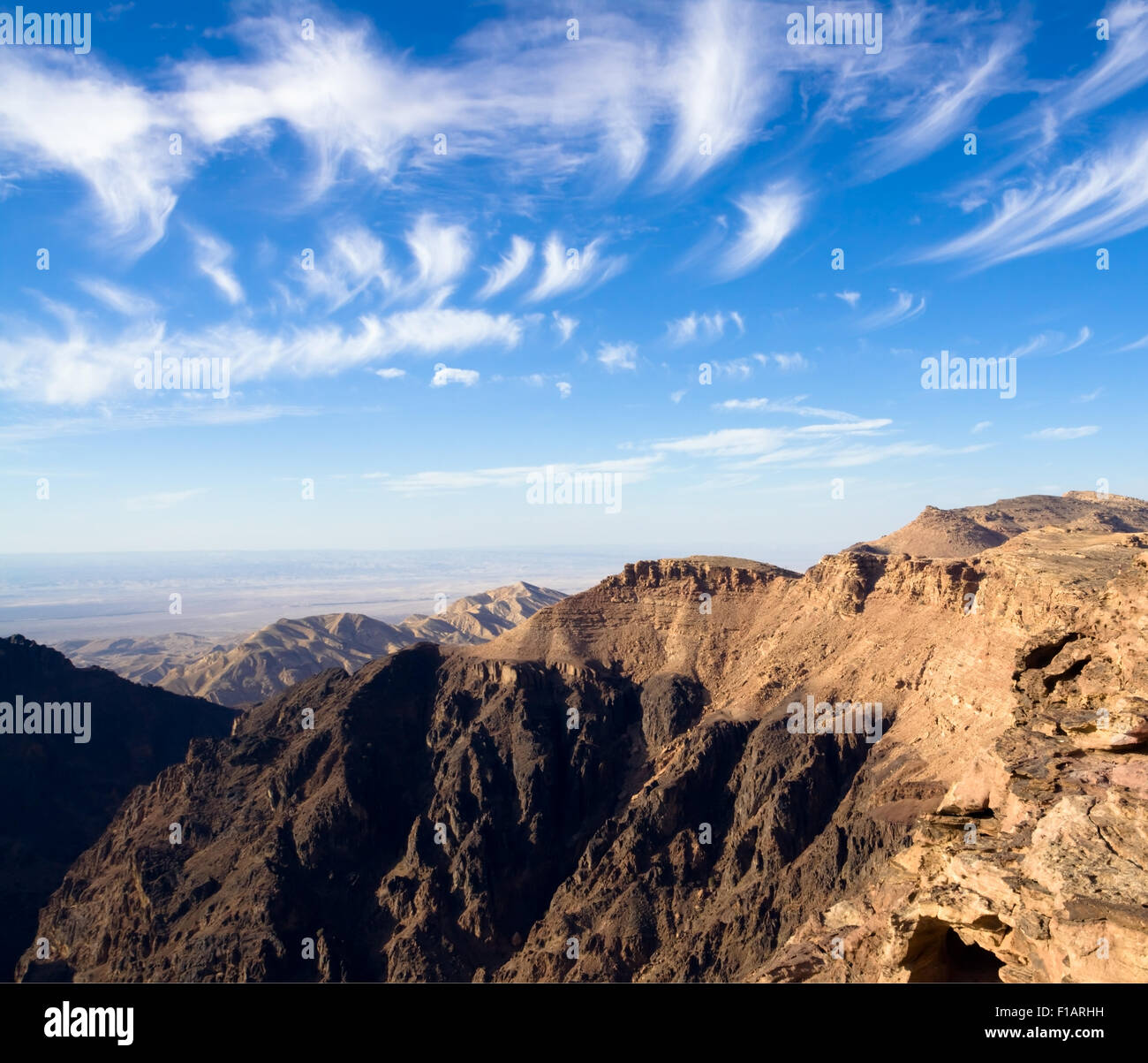 Petra Jordan panorama Stock Photo - Alamy