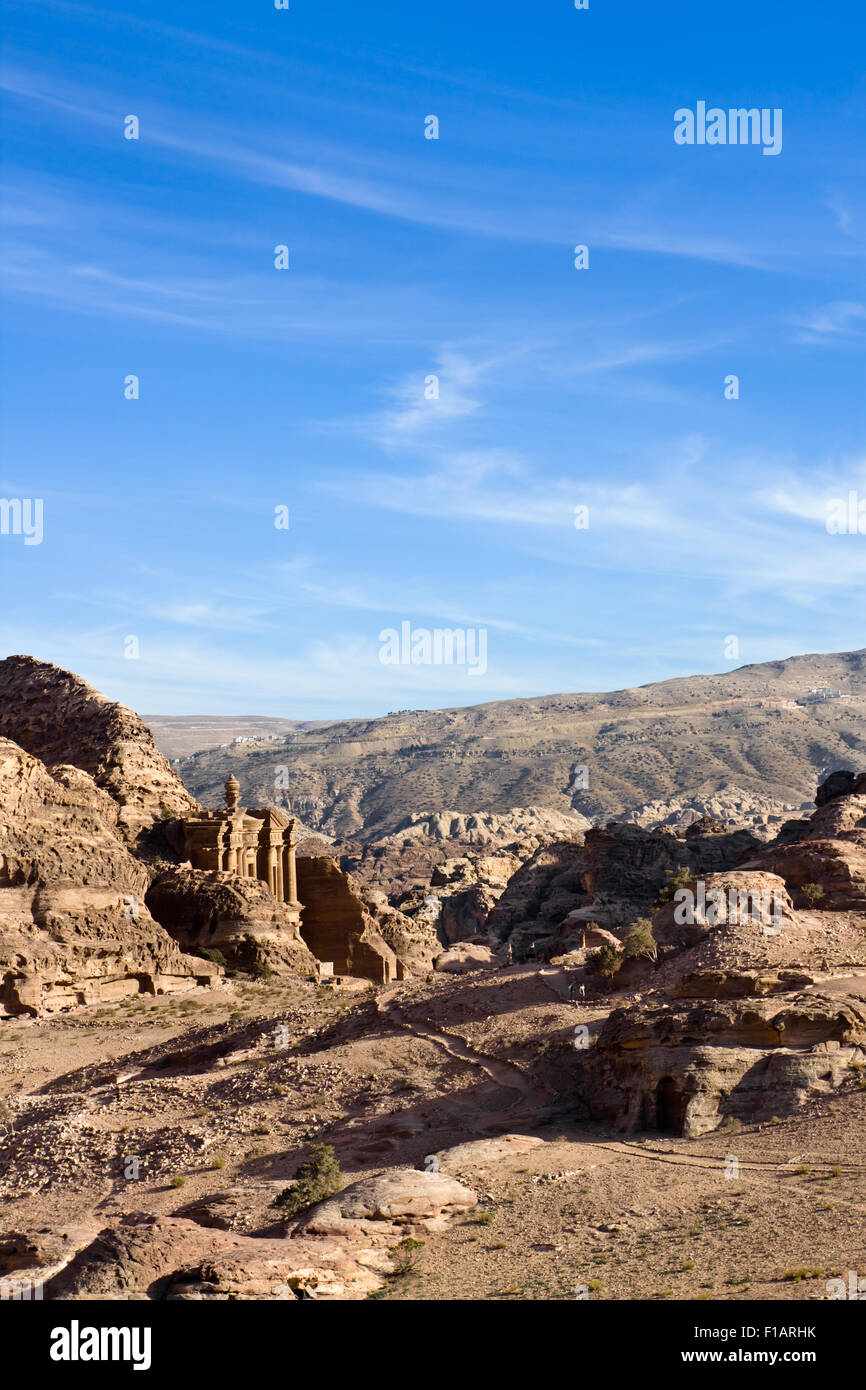 Petra Jordan panorama Stock Photo - Alamy