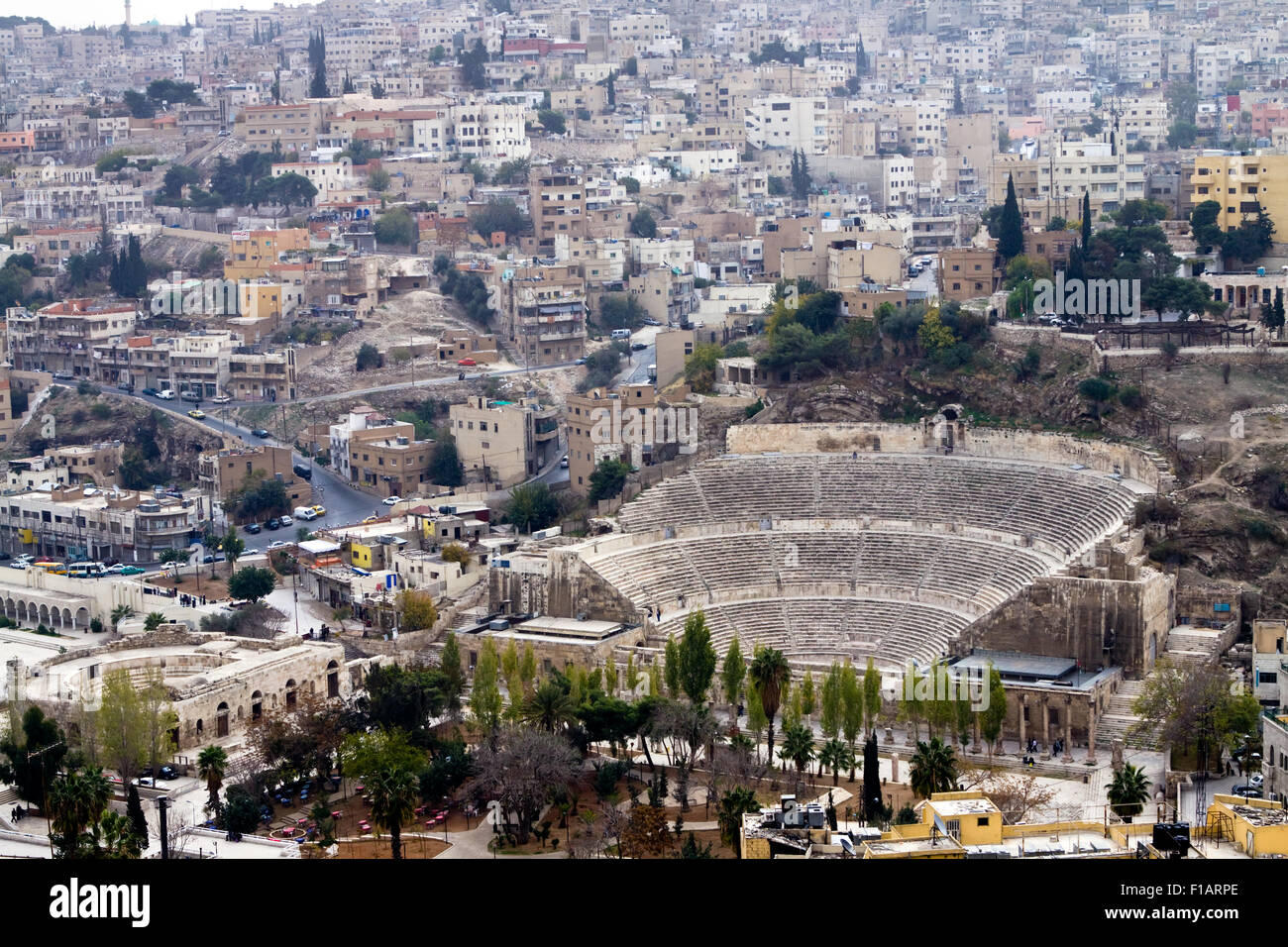 Amman amphitheater - Jordan Stock Photo - Alamy