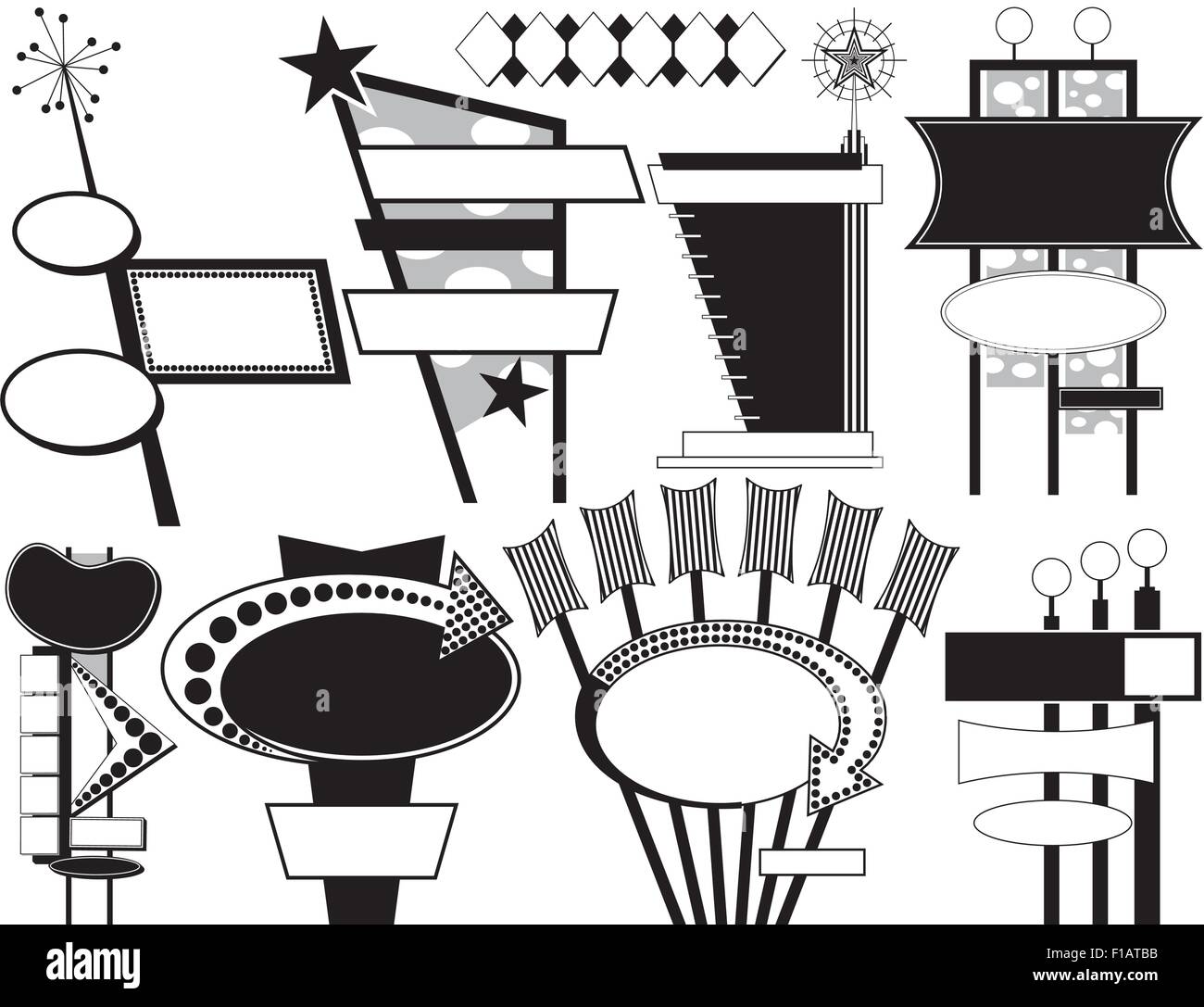 1950s advertising Stock Vector Images - Alamy