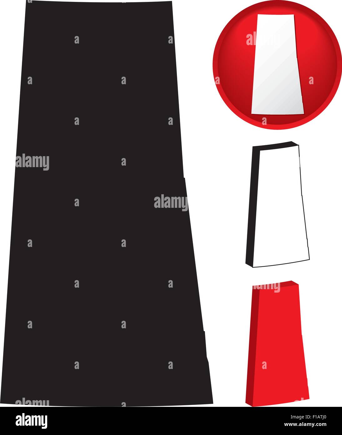 Detailed Map of Saskatchewan, Canada with several variations Stock ...