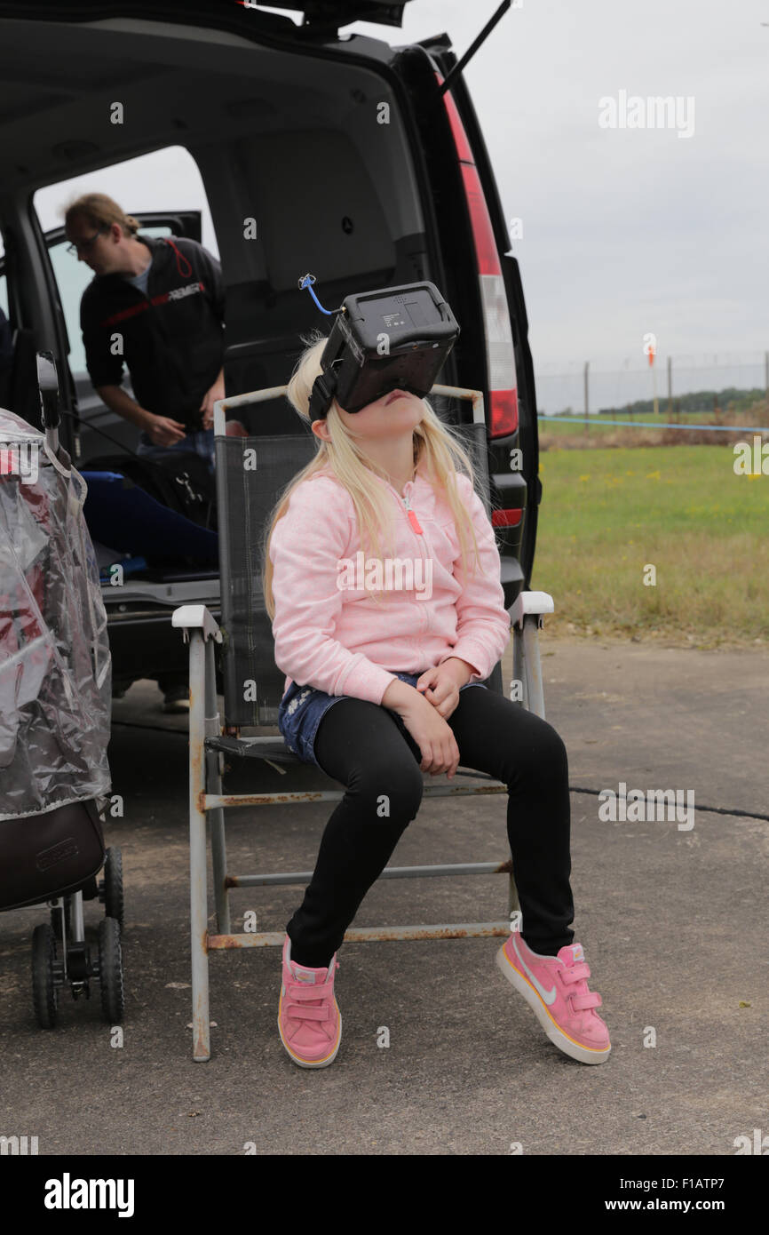 RAF Barkston Heath, Lincolnshire, UK. 30th August, 2015. First person ...