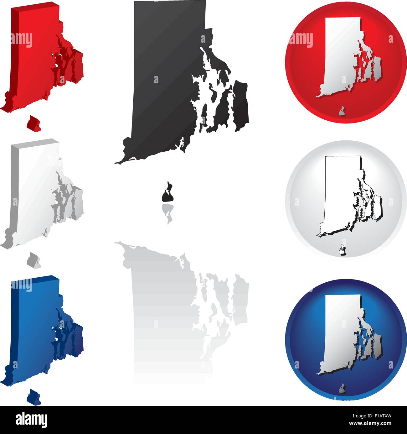 Rhode Island Outline Stock Photos & Rhode Island Outline Stock Images ...
