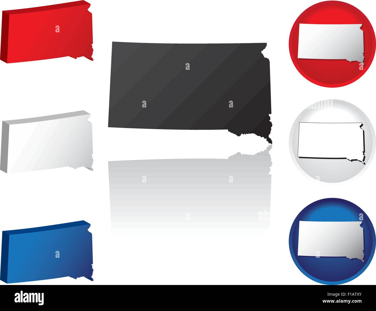 South red Stock Vector Images - Alamy