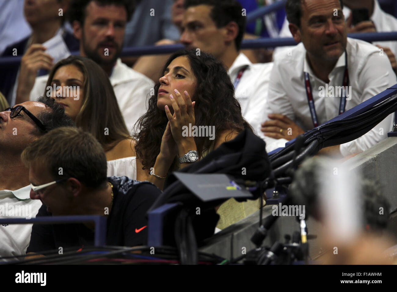 New York, USA. 31st Aug, 2015. Maria Francisca Perello, the girlfriend ...